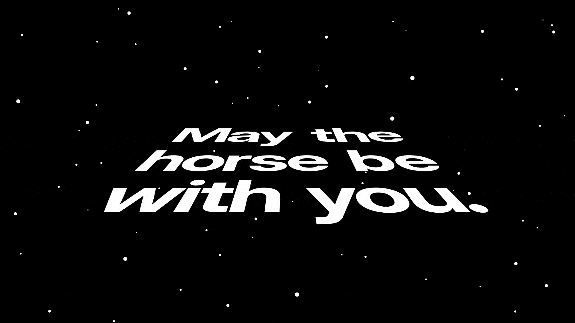 Inter Display - Animated Fonts Mister Horse